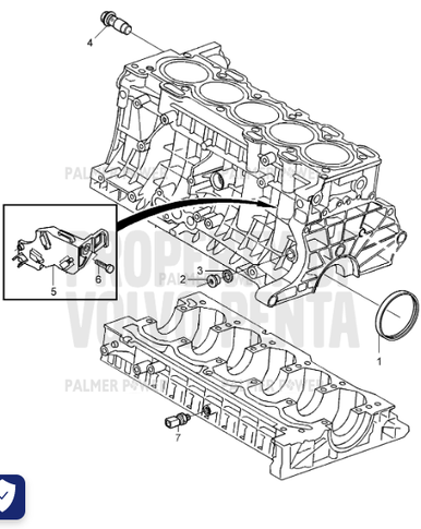 VOLVO PENTA 9458178 Sealing Ring | PalmerPower