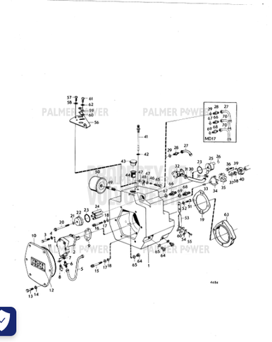 VOLVO PENTA 959250 Hex. Socket Screw | PalmerPower