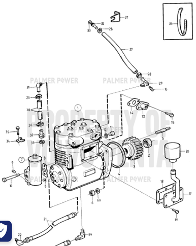 VOLVO PENTA 961603 Hose Nipple | PalmerPower