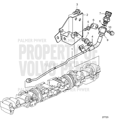 VOLVO PENTA 993354 Nipple | PalmerPower