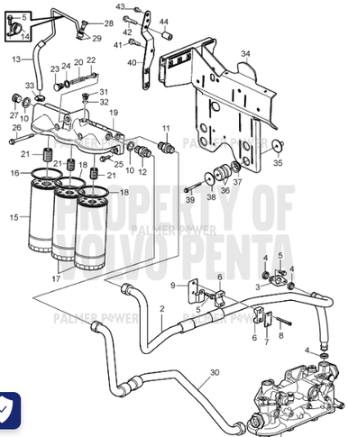 VOLVO PENTA 993933 Washer | PalmerPower