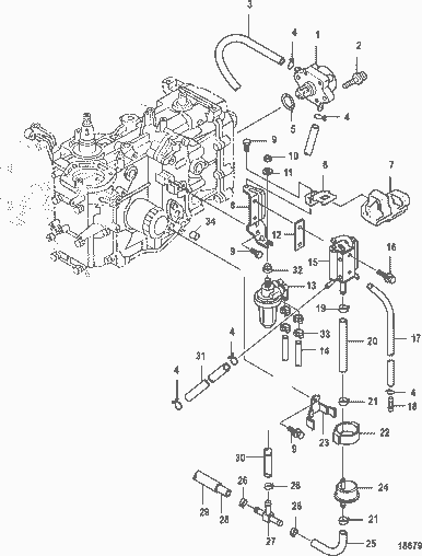 MERCURY 803529T04 Fuel Pump | PalmerPower