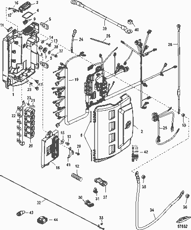 MERCURY 8M0055652 Terminator Assembly 10 Pin (Can 1P And H) | PalmerPower