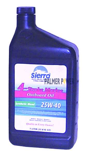 SIERRA 18-9440-8 25W40 SEMI-SYN OIL MERC 1L | PalmerPower