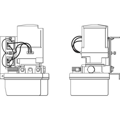 SEASTAR SOLUTIONS 14663736 Teleflex TP-02 Power Pump Assembly 12V ...