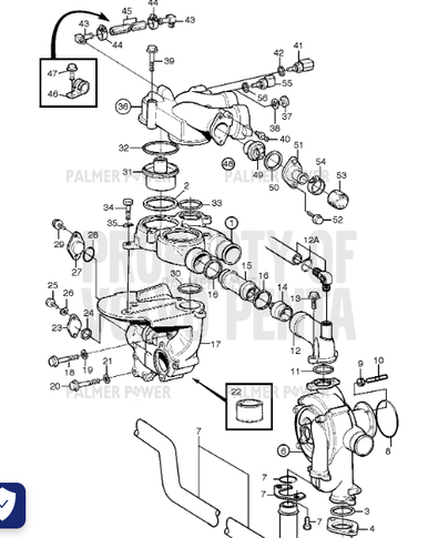 VOLVO PENTA 925092 O-Ring | PalmerPower