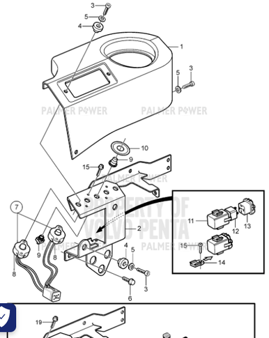 VOLVO PENTA 994847 Washer | PalmerPower