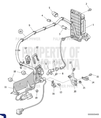 VOLVO PENTA 994891 Cable Tie | PalmerPower