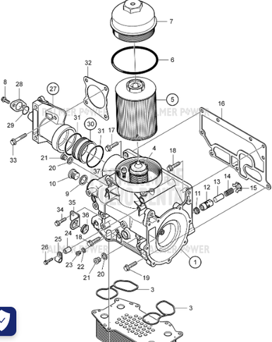 VOLVO PENTA 20793567 Drain Valve | PalmerPower