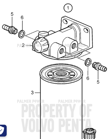 VOLVO PENTA 21770132 Connector | PalmerPower