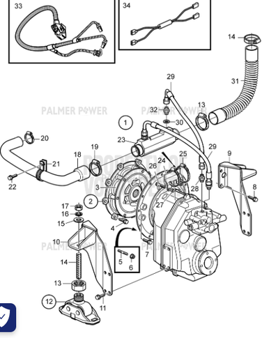 VOLVO PENTA 22310813 Resistor | PalmerPower