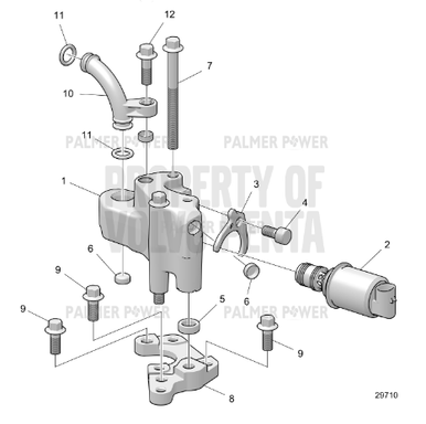 VOLVO PENTA 23507525 Control Valve | PalmerPower