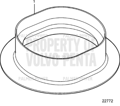 VOLVO PENTA 23843335 Hull Insert | PalmerPower