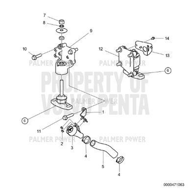 VOLVO PENTA 23999880 Hose | PalmerPower