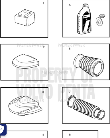 VOLVO PENTA 24007660 Anode | Aluminium | PalmerPower