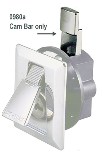 PERKO 0980A Flush Lock & Latch Chrome Cam Bar | PalmerPower