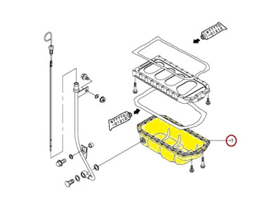 YANMAR 129670-01720 Oil Pan | PalmerPower