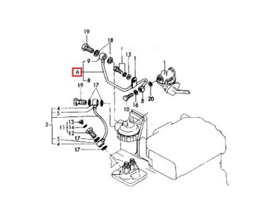 YANMAR 128270-59080 Pipe Assy, Fuel B | PalmerPower