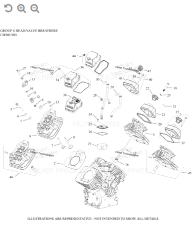 KOHLER 62 033 06-S Kit, breather assembly | PalmerPower