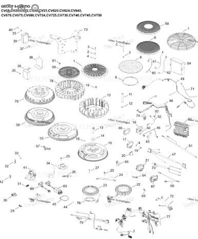KOHLER 24 025 56-S Use 24 025 05-s flywheel | PalmerPower