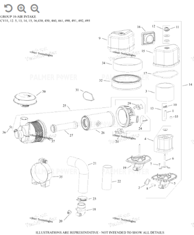 KOHLER 25 083 02-S Element, air - primary | PalmerPower