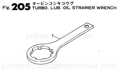 YANMAR 135607-92950 Wrench, Filter - Palmer Power