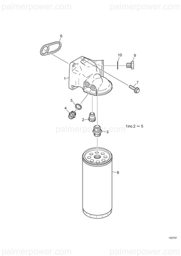 YANMAR 165000-30270 Valve, Overflow - Palmer Power