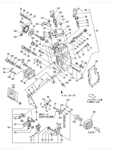 YANMAR 119573-61030 Case, Governor - Palmer Power