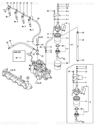YANMAR 129673-55660 Bracket - Palmer Power