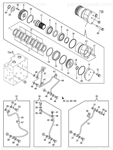 YANMAR 177068-04392 Gear, Governor Z=30 - Palmer Power