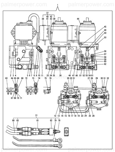 YANMAR 196398-01400 Holder - Palmer Power