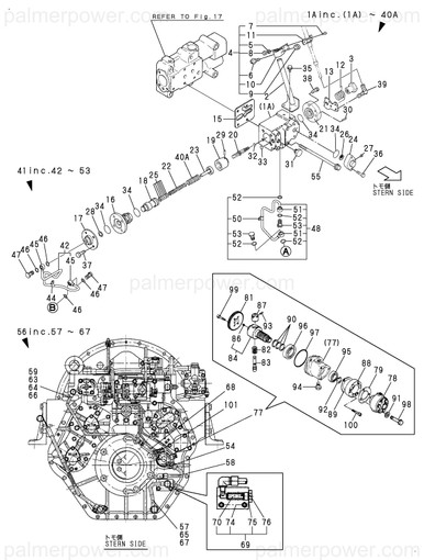 YANMAR 177421-04511 Valve Assy, Governor - Palmer Power