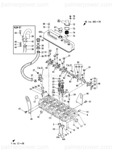 YANMAR 120142-03160 Retainer - Palmer Power