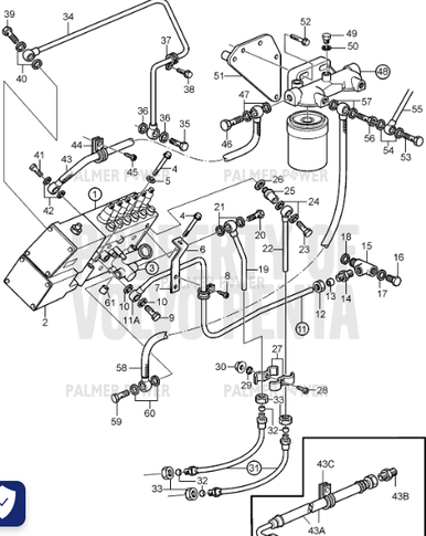 VOLVO PENTA 11996309 Overflow Valve | PalmerPower