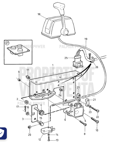 VOLVO PENTA 1336385 Potentiometer | PalmerPower