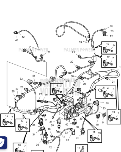 VOLVO PENTA 20429993 Pass-Through | PalmerPower