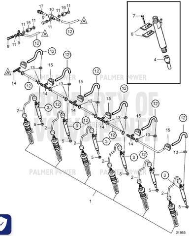 VOLVO PENTA 20775904 Fitting | PalmerPower