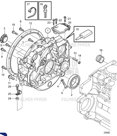 VOLVO PENTA 20792329 Retainer | PalmerPower