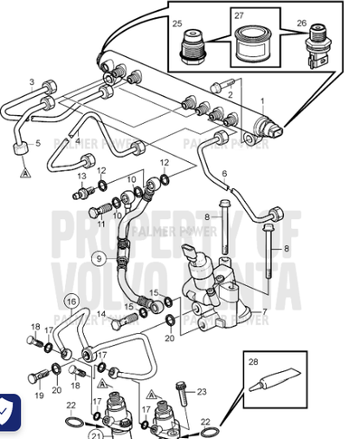 VOLVO PENTA 21147445 High-Pressure Pump | PalmerPower