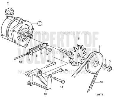 VOLVO PENTA 21184083 Voltage Regulator | PalmerPower