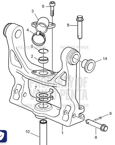 VOLVO PENTA 21264883 Pin | PalmerPower