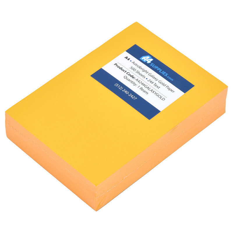 A4 Gold Copy Paper By The Ream | Free Shipping On Orders Of $500
