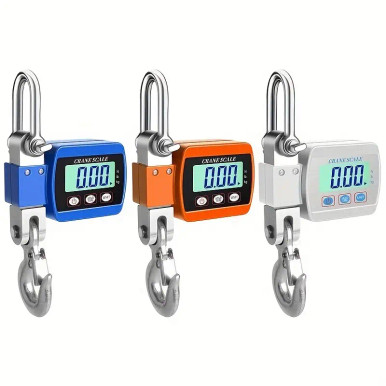 Heavy Duty Portable Crane Scale - Accurate Digital Hanging Scale with ...