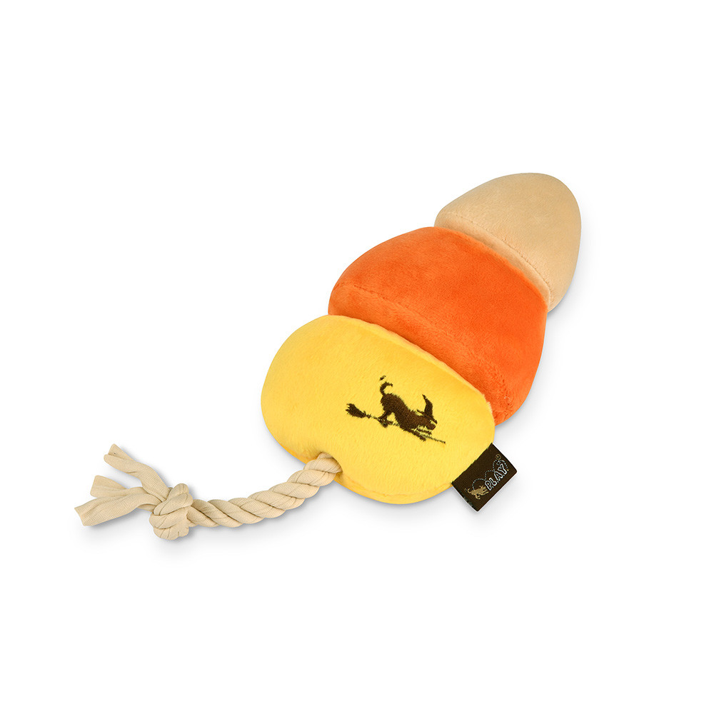 Canine Corn Dog Plush Toy