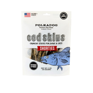 Cod Skin Shorties Dog & Cat Treats