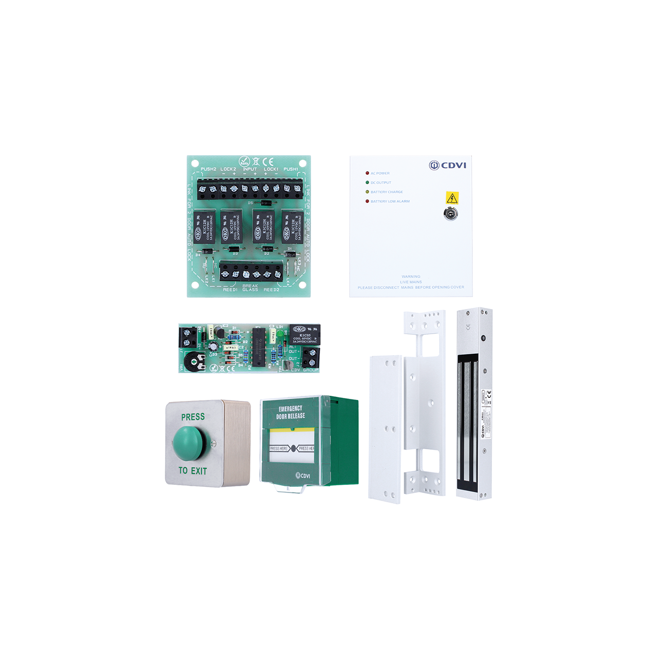 2-door interlock control kit - Videcon