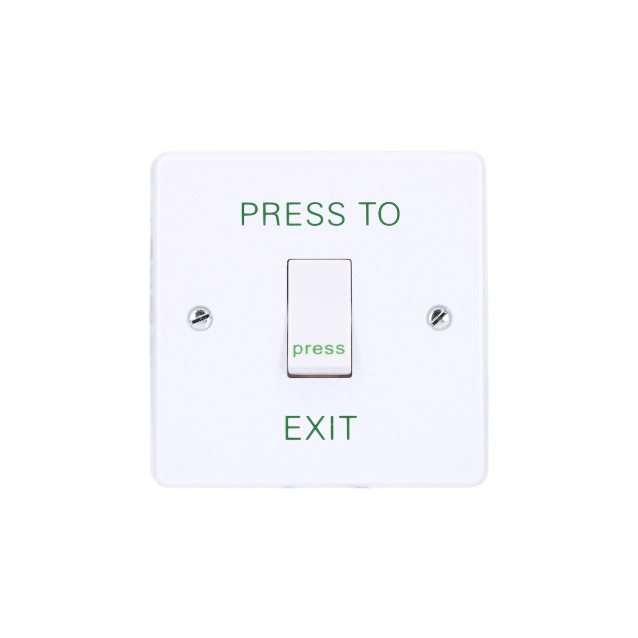 CDVI Plastic exit button, standard, surface mount - Videcon