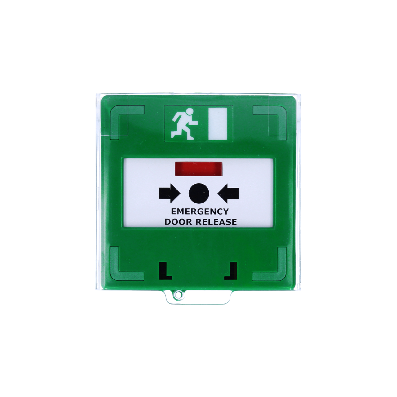 Triple-pole resettable emergency door release - Videcon