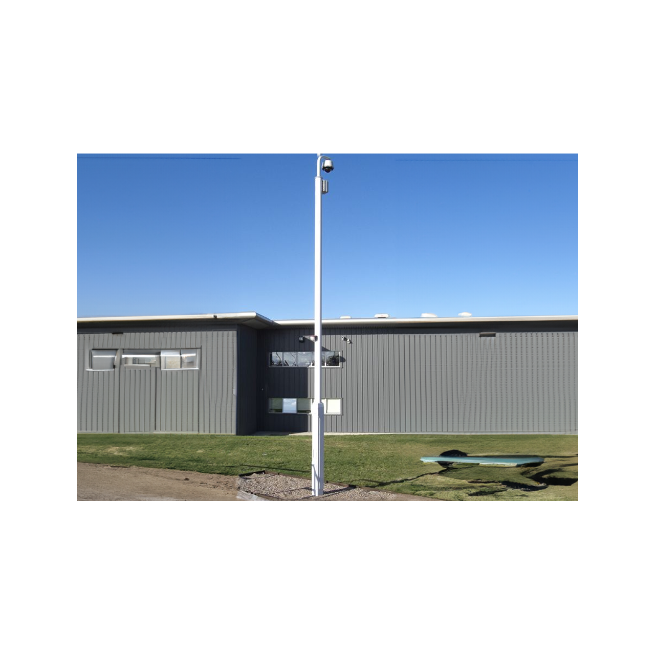 TILT OVER TUBULAR CCTV COLUMN (TPT) - Videcon