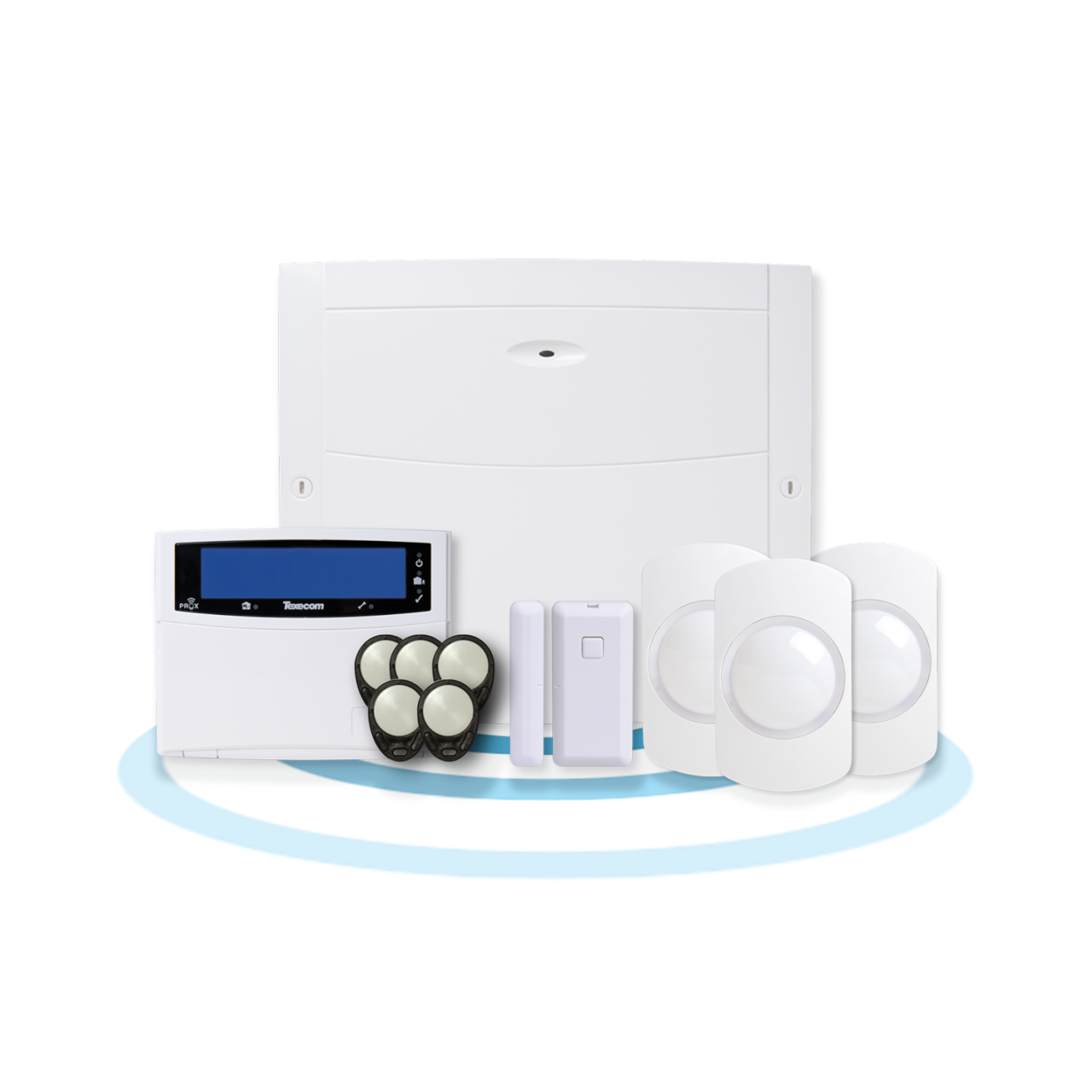 64 Zone Wireless Kit with Wired Keypad - Videcon